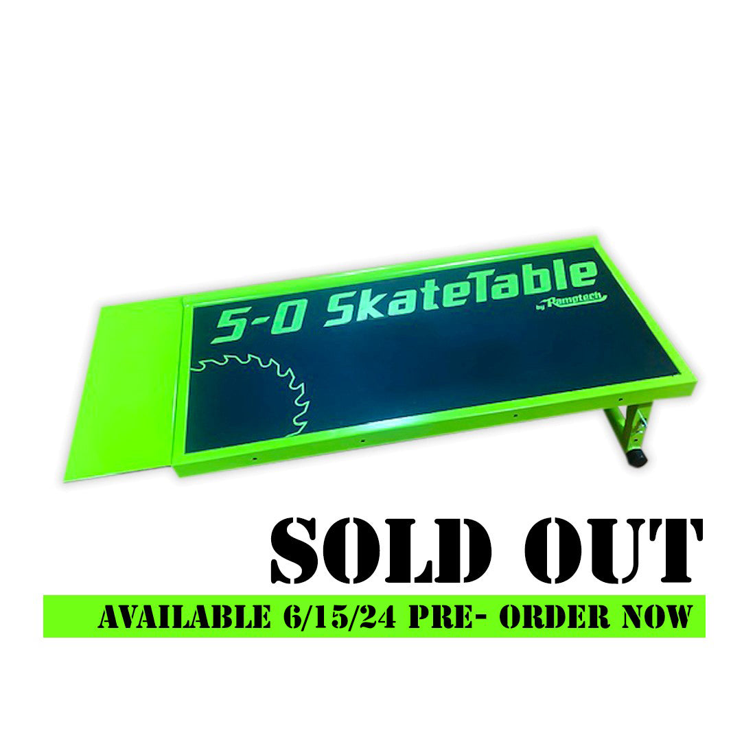 5-0 Skate Table | Modular/Expandable | Adjustable Height – Ramptech.com