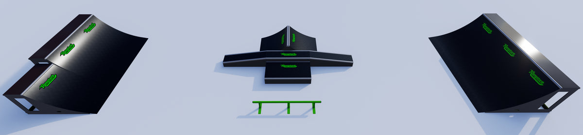 Skateboard Ramps | Skate Park At Home #5 | Weatherproof | Ramptech ...